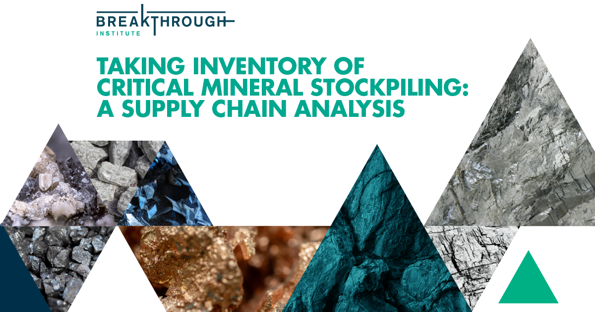 Taking Inventory of Critical Mineral… | The Breakthrough Institute